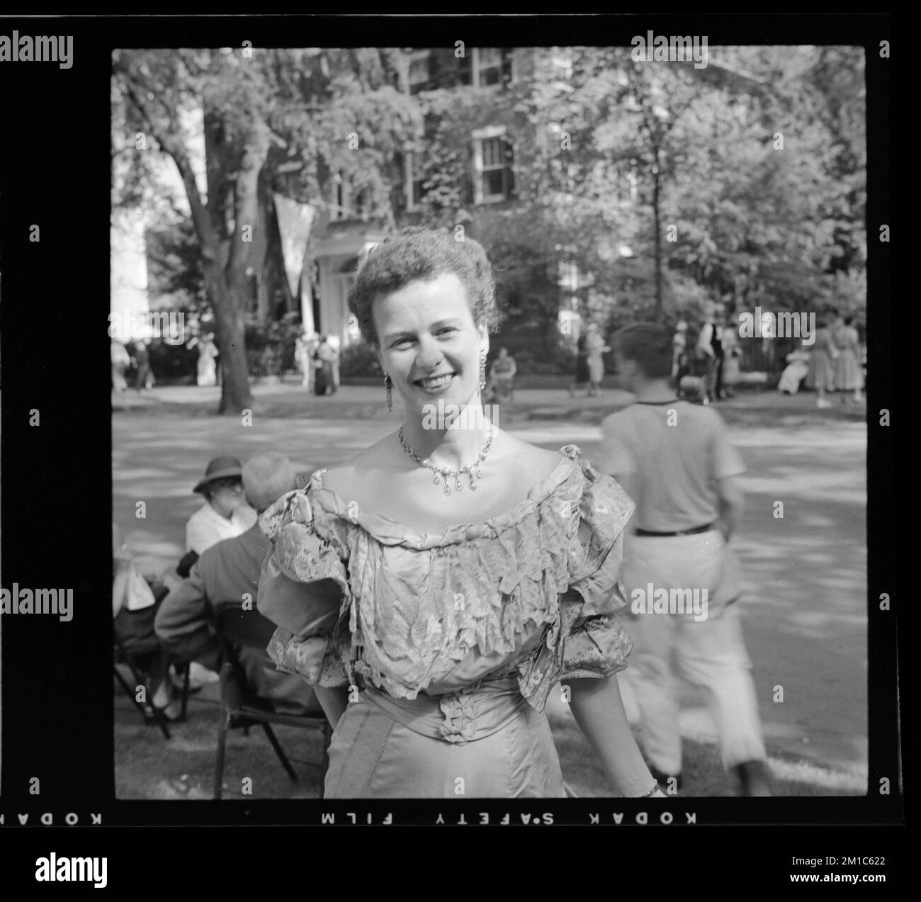 Woman, Chestnut Street Day , Festivals, Costumes. Samuel Chamberlain ...
