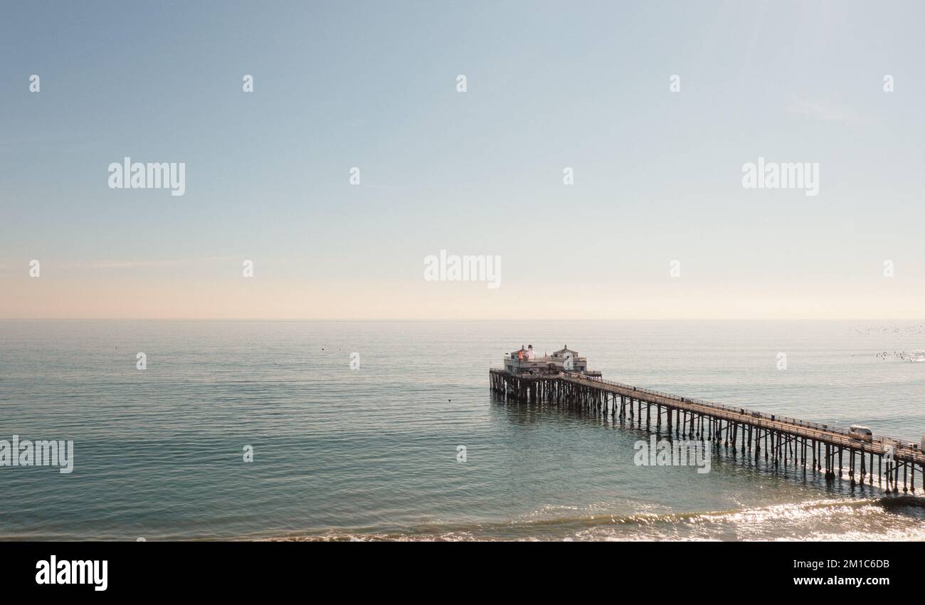 The Malibu pier in Malibu, California Stock Photo - Alamy