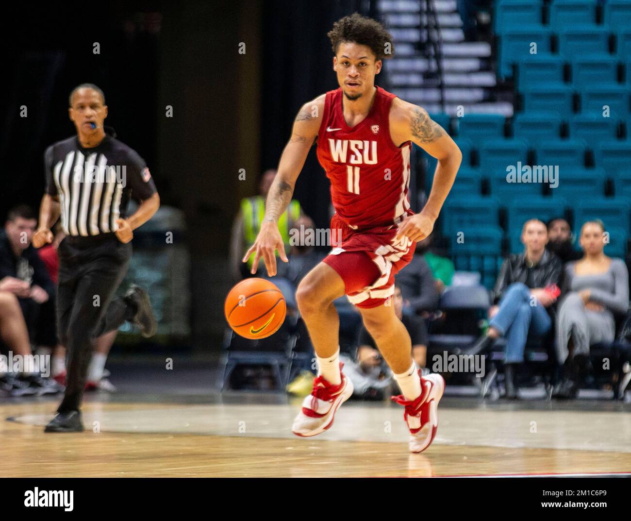 December 10 2022 Las Vegas, NV, U.S.A. Washington State forward DJ ...