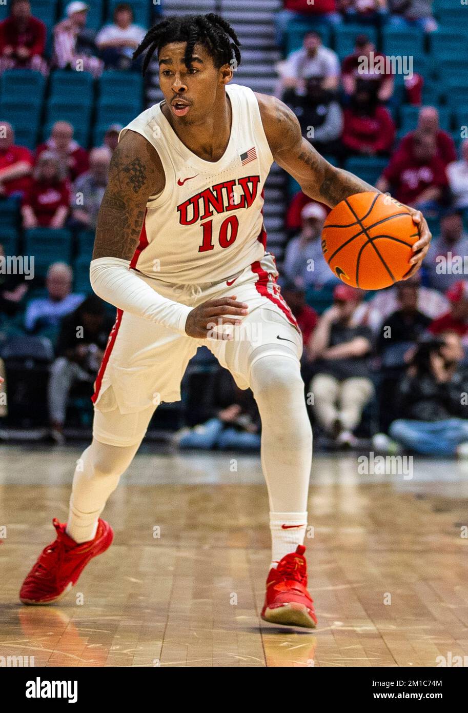 December 10 2022 Las Vegas, NV, U.S.A. UNLV guard Keshon Gilbert (10 ...