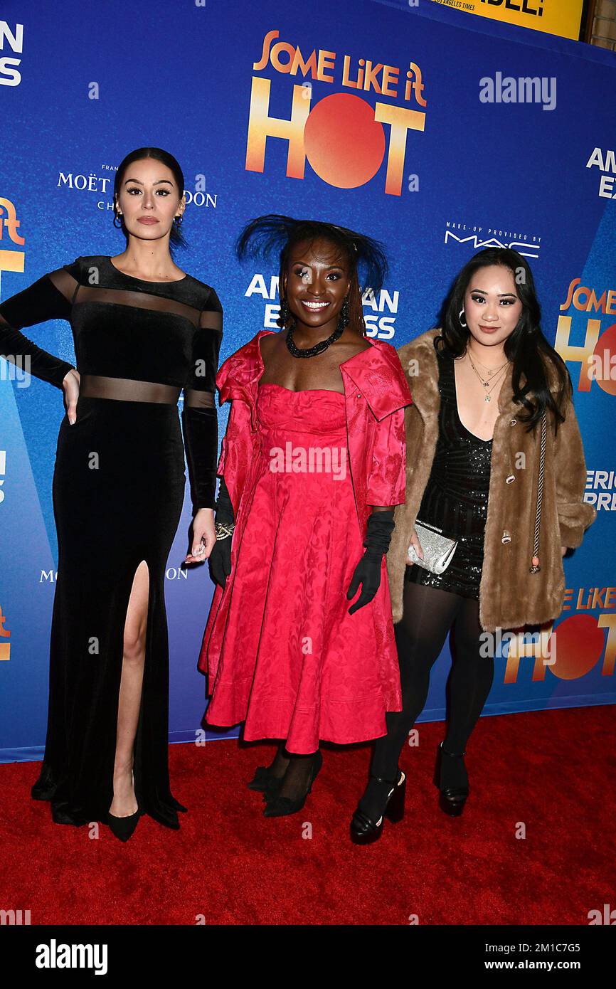Samantha Pauly, Brittney Mack & Andrea Macasaet of The musical "6 ...