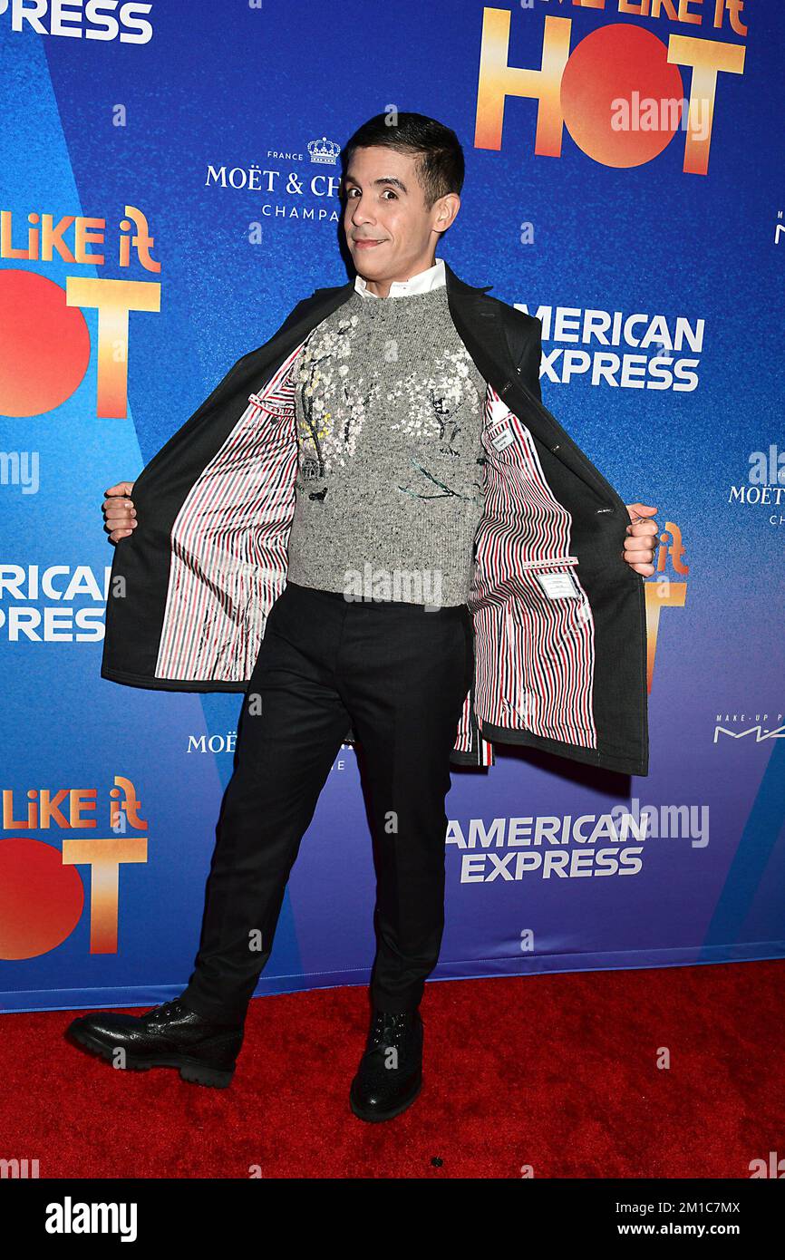 Matthew Lopez attends the "Some Like it Hot" Broadway Opening on ...