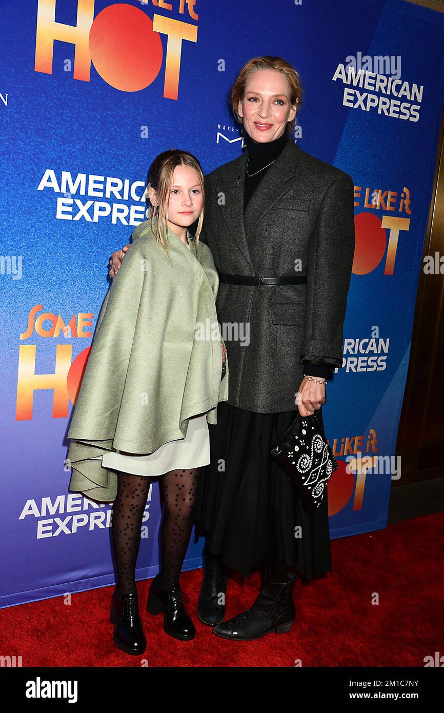 Uma Thurman And Daughter Luna Thurman Busson Attend The Some Like It