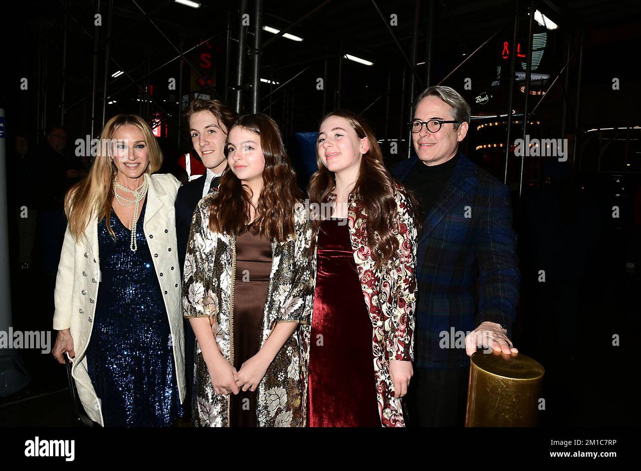 Sarah Jessica Parker, Matthew Broderick and children attend the "Some ...
