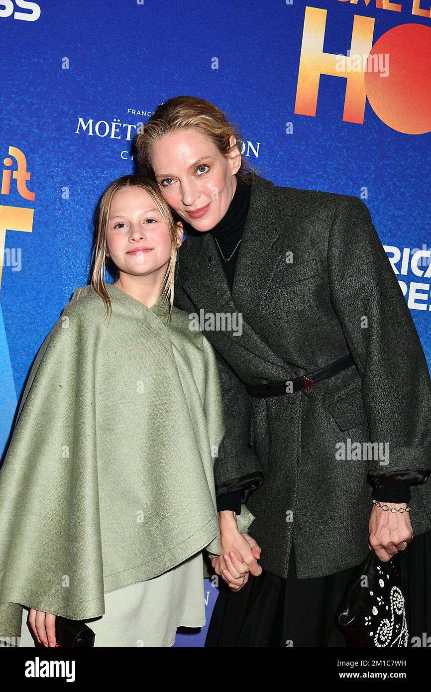 Uma Thurman Daughter Luna Uma Thurman's 16 Year Old Daughter Looks
