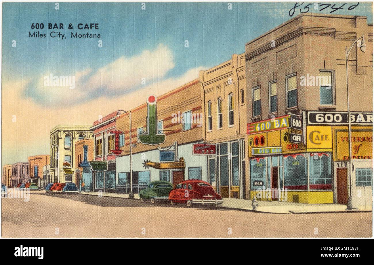 600 Bar & Café, Miles City, Montana , Bars, Restaurants, Tichnor ...