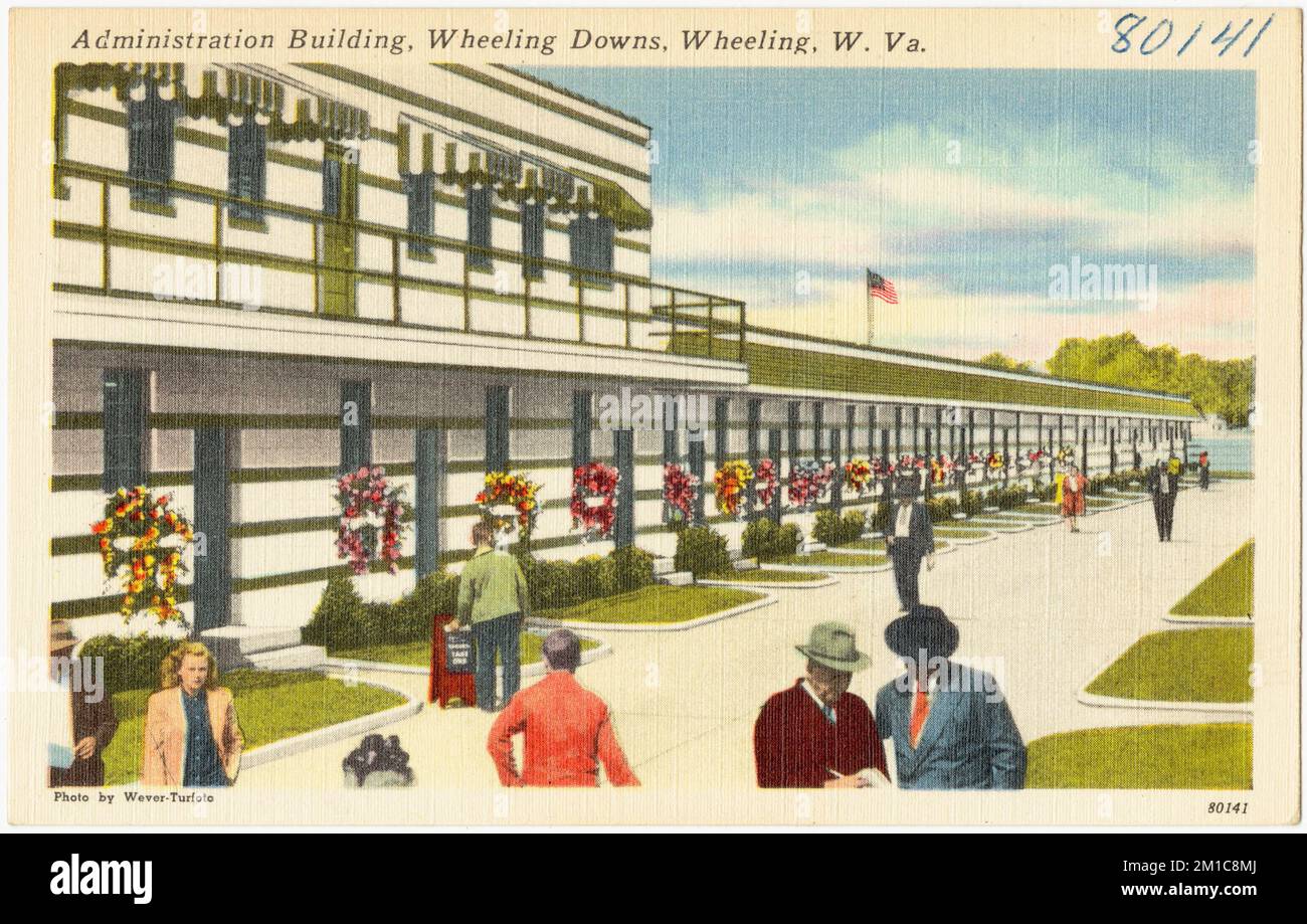 Administration building, Wheeling Downs, Wheeling, W. Va ...