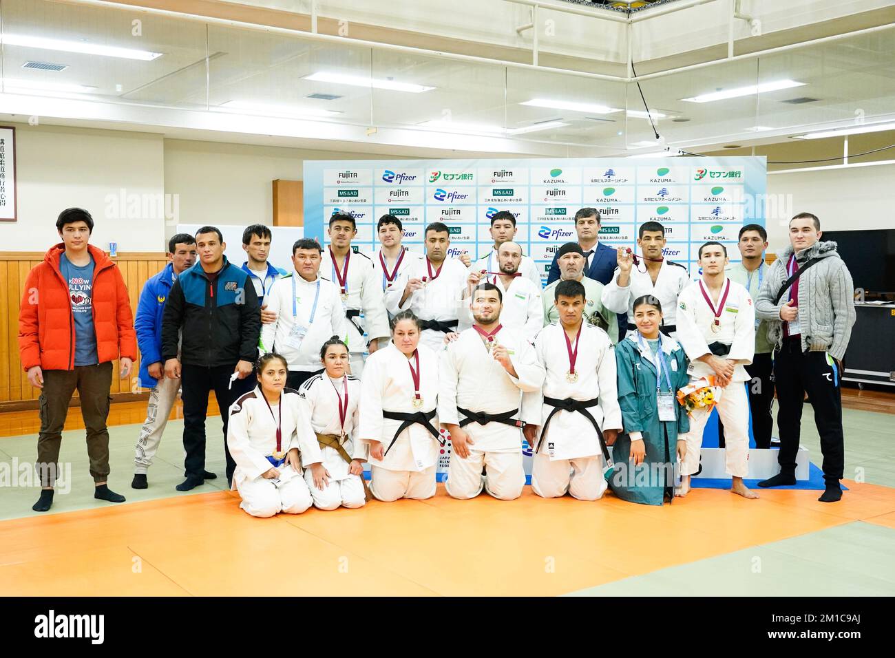 Tokyo, Japan. 11th Dec, 2022. Uzbekistan team group, December 11, 2022 ...