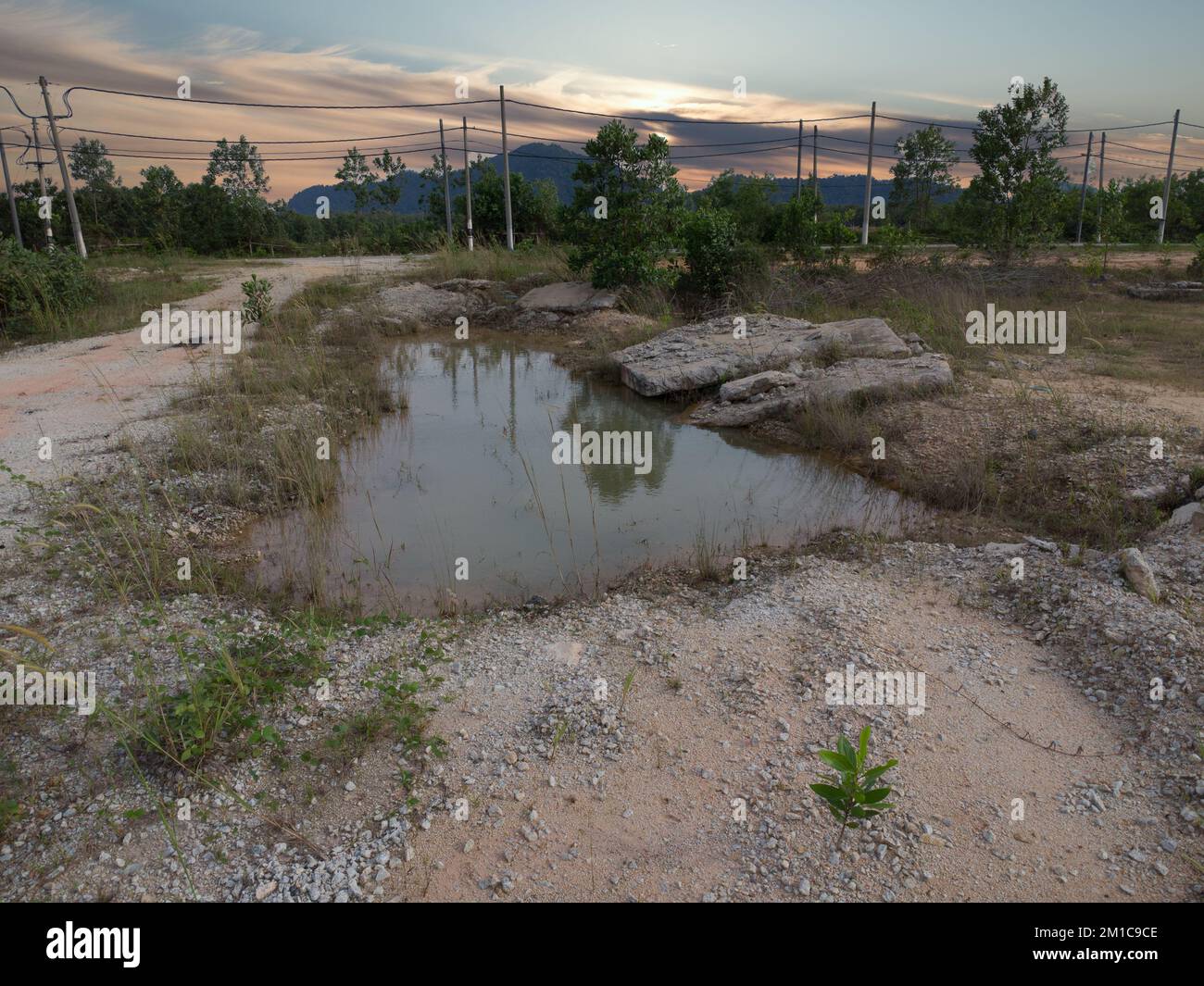 Big pothole hi-res stock photography and images - Alamy