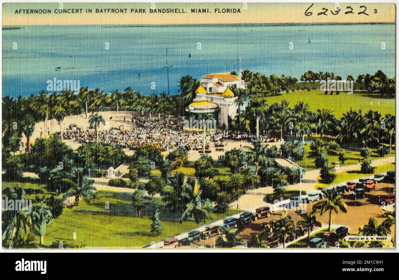 Afternoon concert in Bayfront Park Bandshell, Miami, Florida , Parks ...