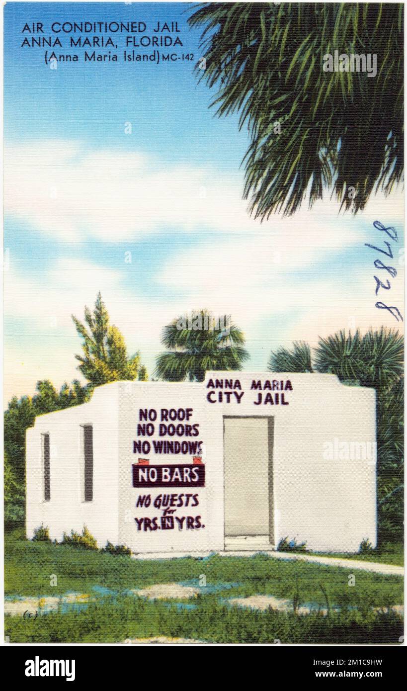 Air conditioned jail Anna Maria, Florida (Anna Maria Island ...