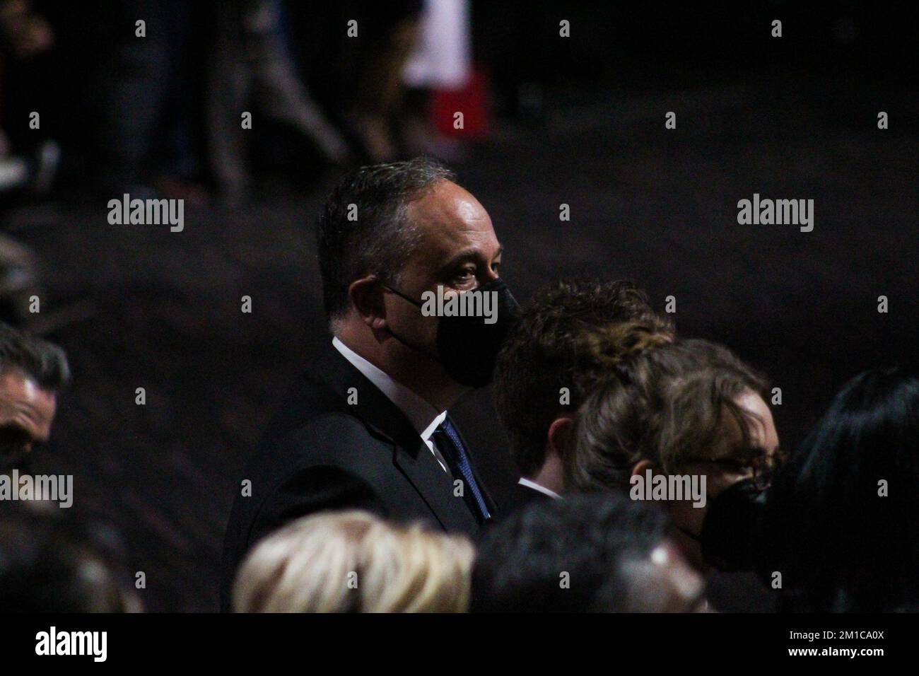 Second Gentleman Douglas Emhoff at the Inauguration of the 43rd Mayor ...