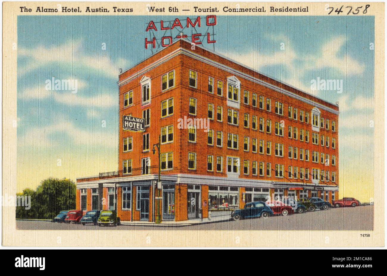 The Alamo Hotel, Austin, Texas, West 6th -- Tourist, commercial ...