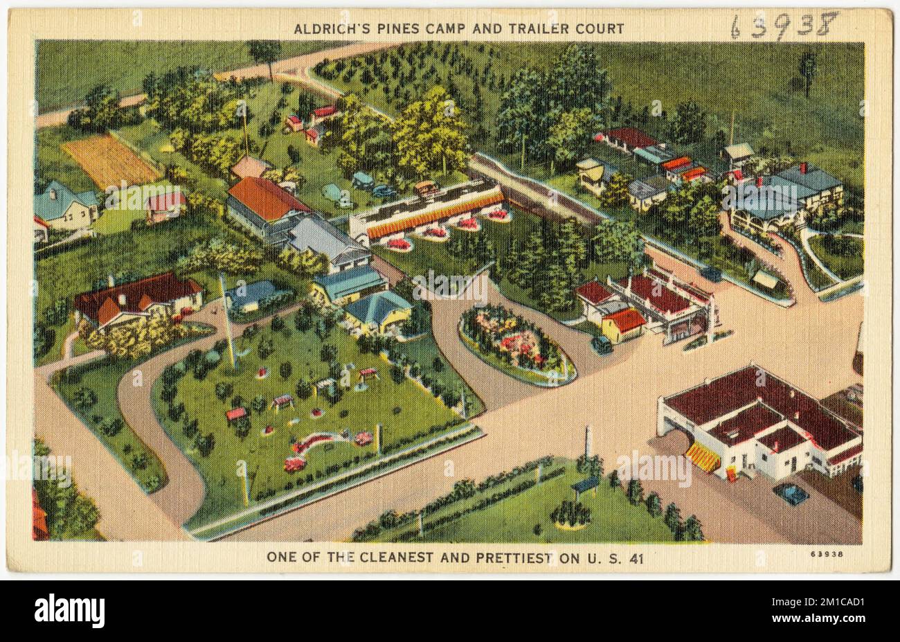 Aldrich's Pines Camp and trailer court, one of the cleanest and ...