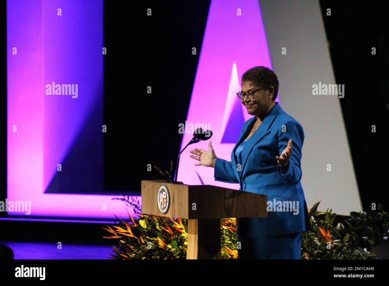Mayor Karen Bass Delivers Her Inaugural Address At The Inauguration Of
