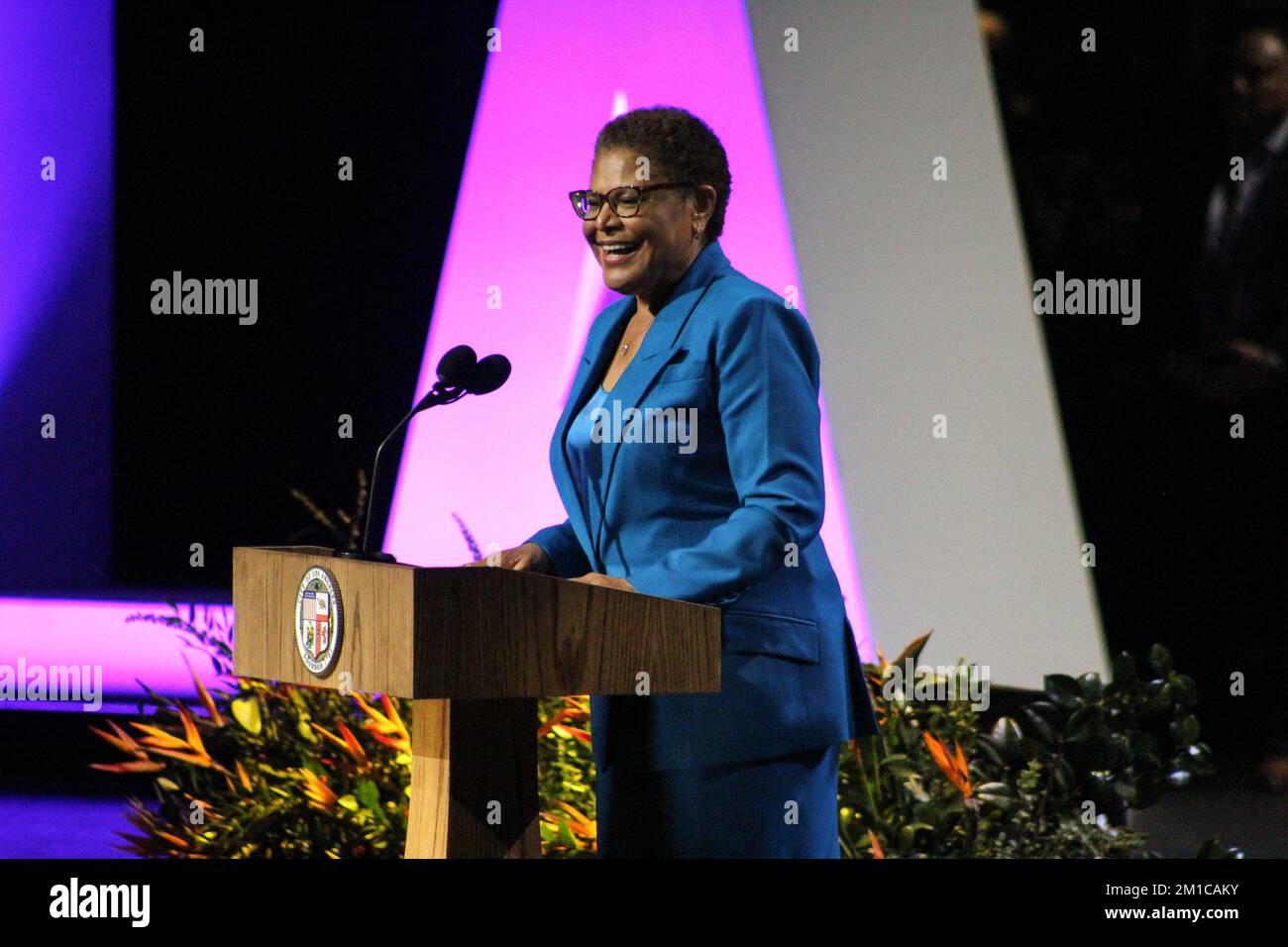 Mayor Karen Bass Delivers Her Inaugural Address At The Inauguration Of