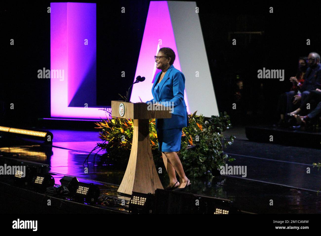 Mayor Karen Bass Delivers Her Inaugural Address At The Inauguration Of