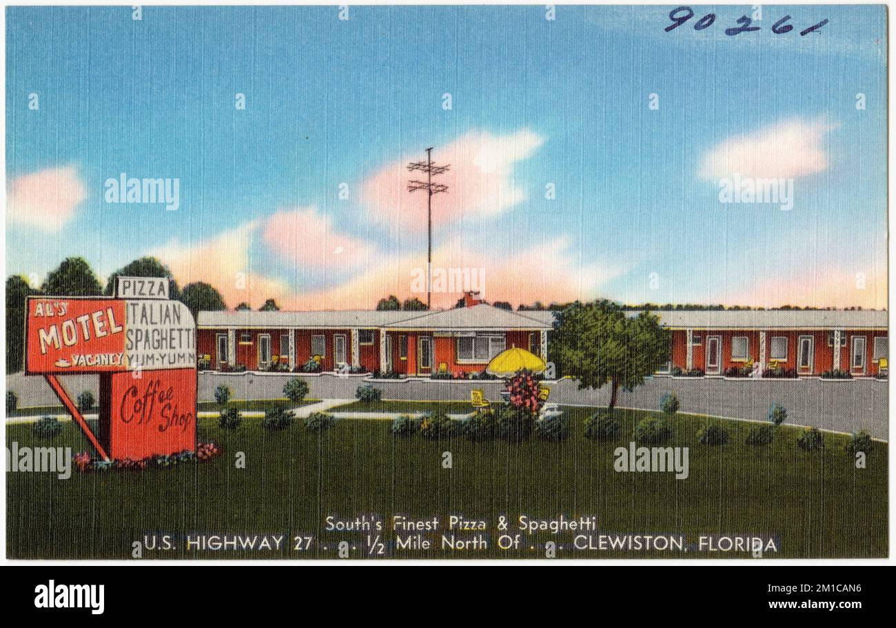 Al's Motel & Coffee Shop , Motels, Tichnor Brothers Collection ...