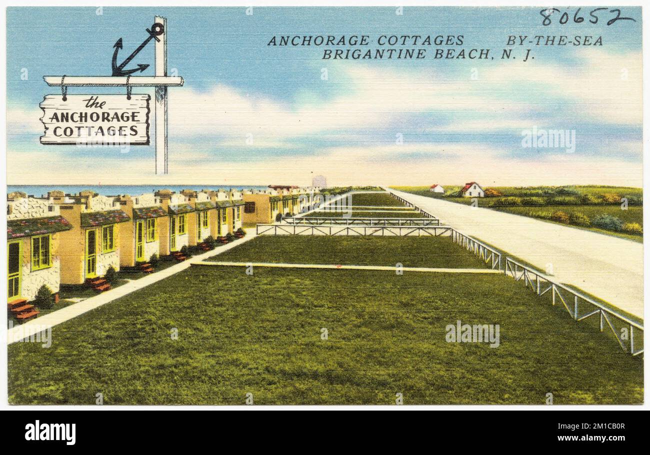 Beach cottages Cut Out Stock Images & Pictures - Alamy