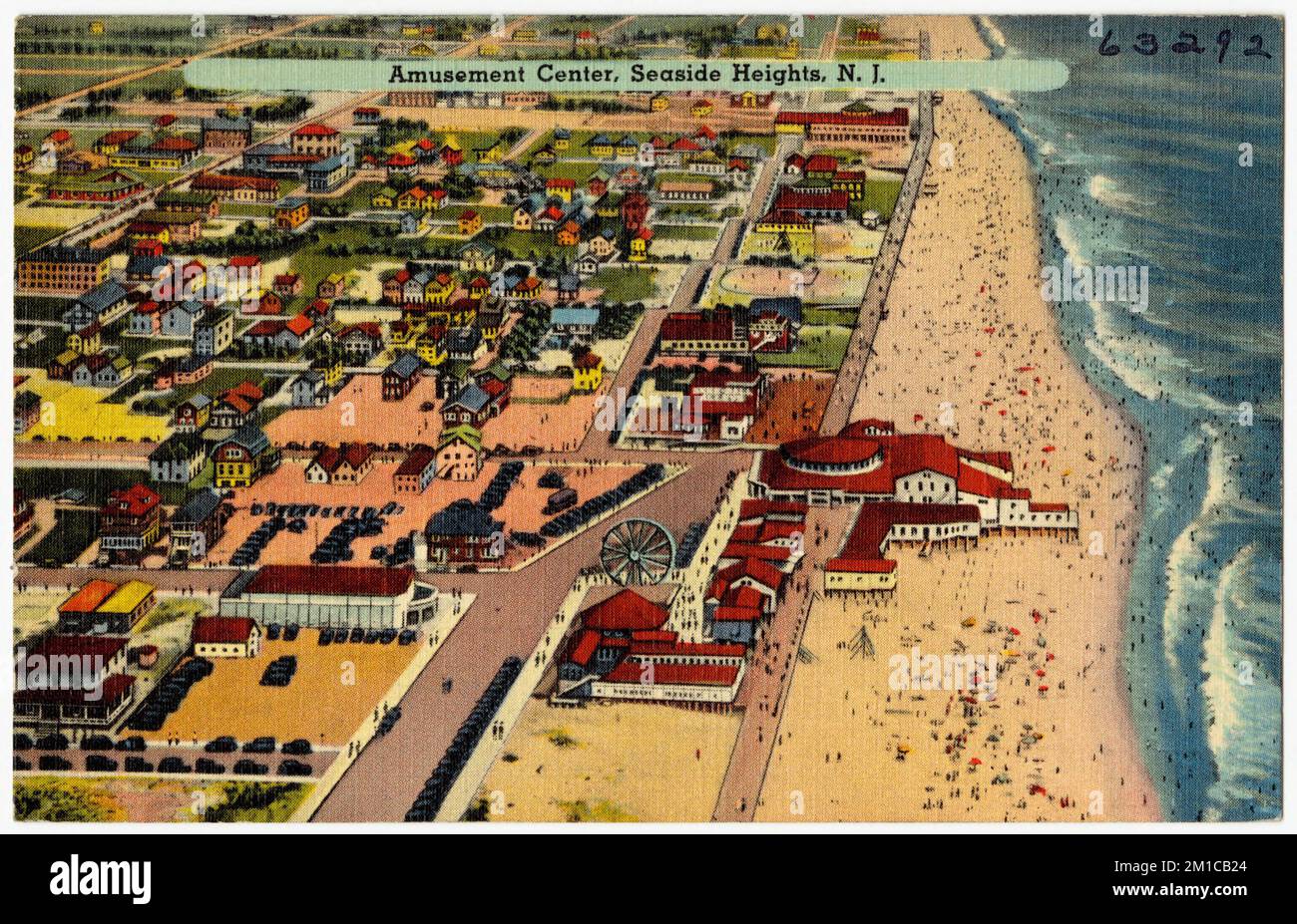 Amusement center, Seaside Heights, N. J. , Amusement parks, Beaches ...