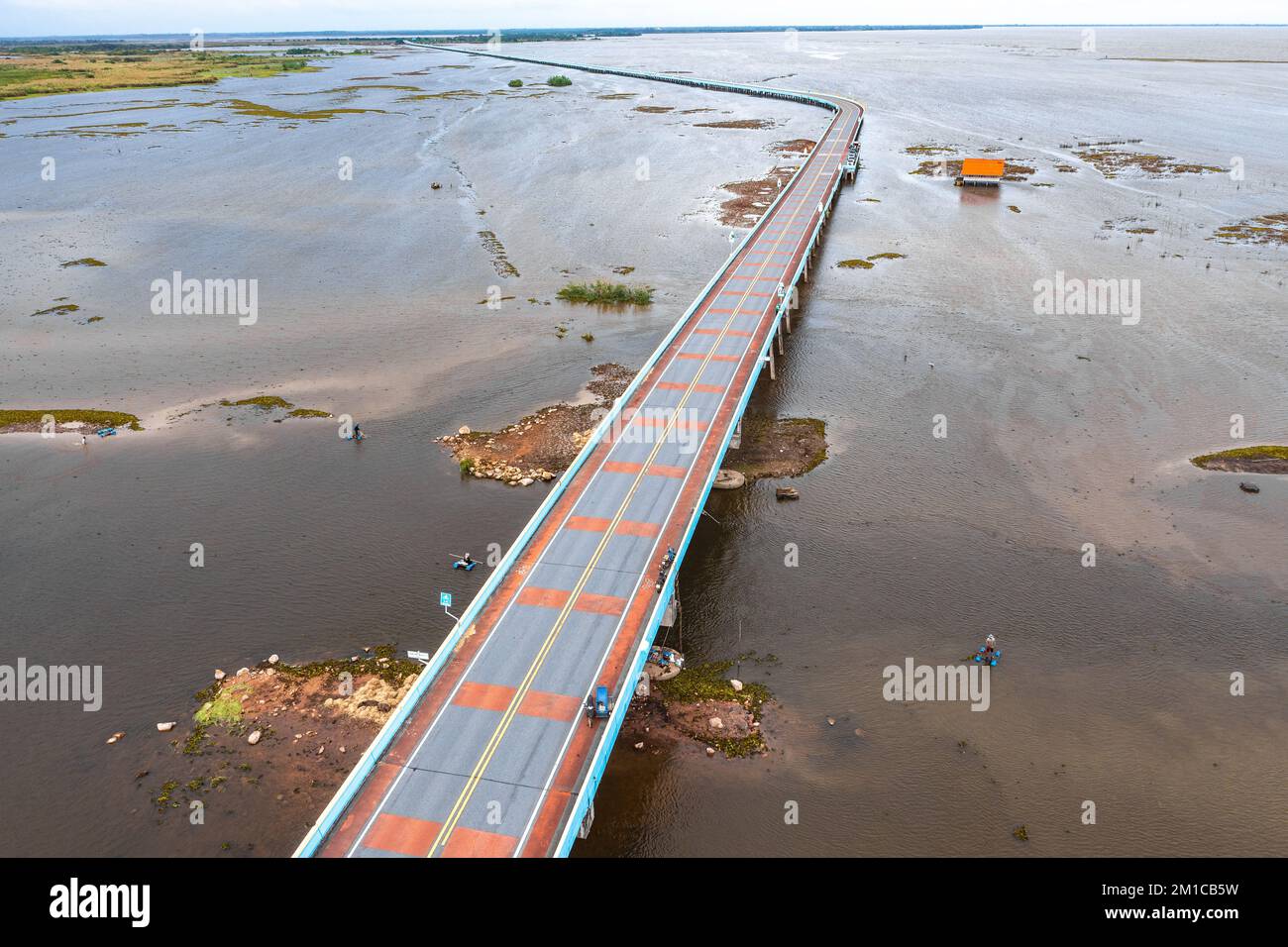 Thale Noi bridge in Phatthalung, Thailand Stock Photo - Alamy