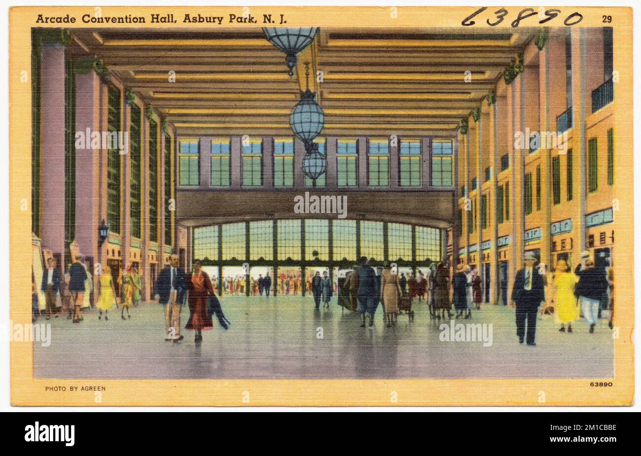 Arcade Convention Hall, Asbury Park, N. J. , Commercial facilities ...