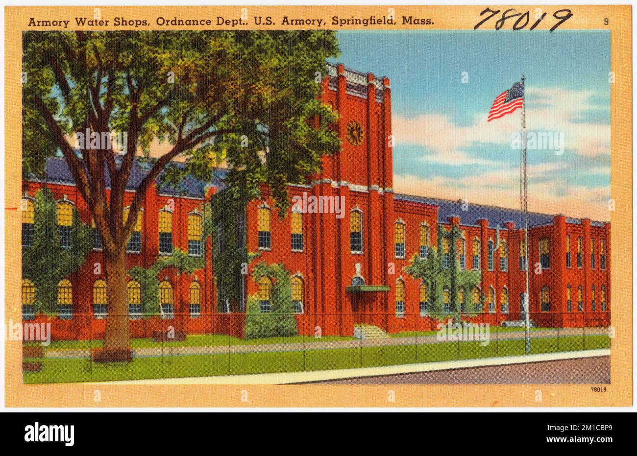 Armory Water Shops, Ordnance Dept., U. S. Armory, Springfield, Mass ...