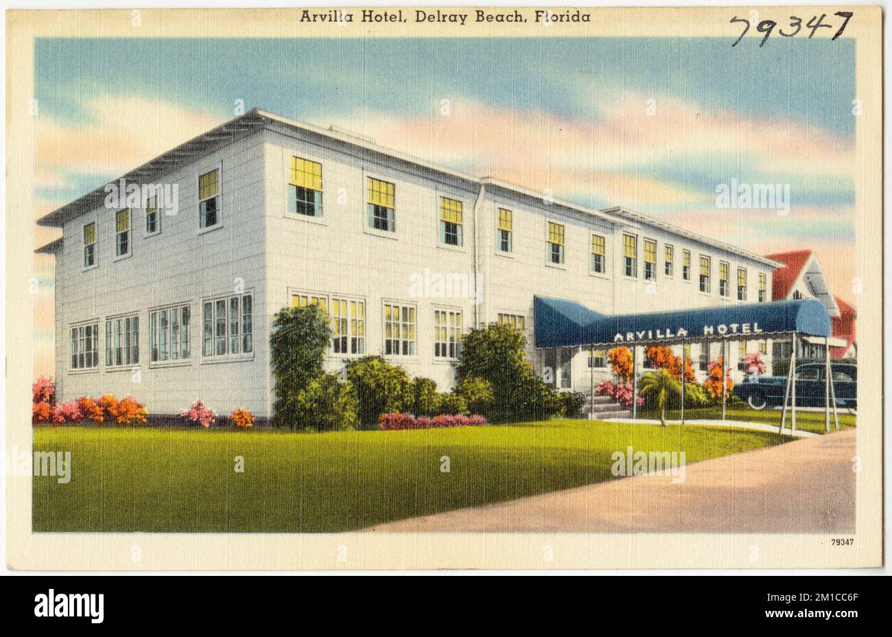 Arvilla Hotel, Delray Beach, Florida , Hotels, Tichnor Brothers ...