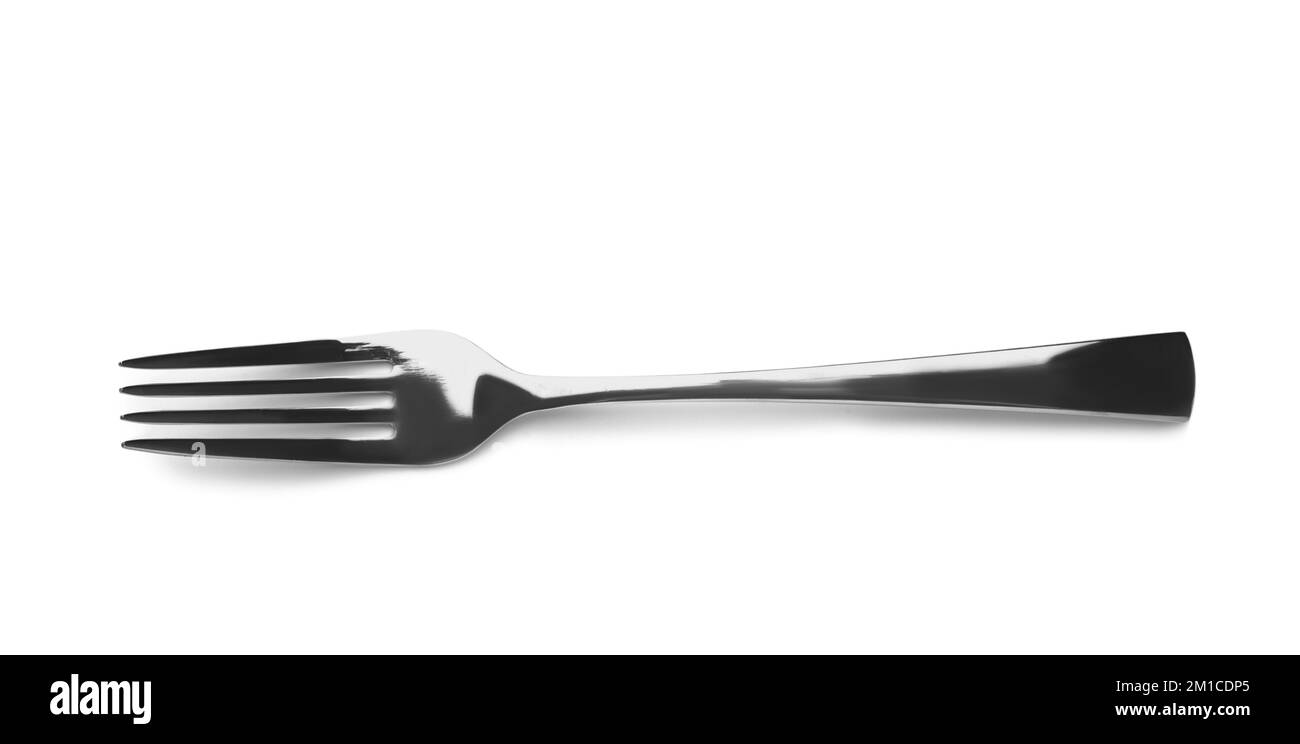 Fork isolated on white background Stock Photo - Alamy