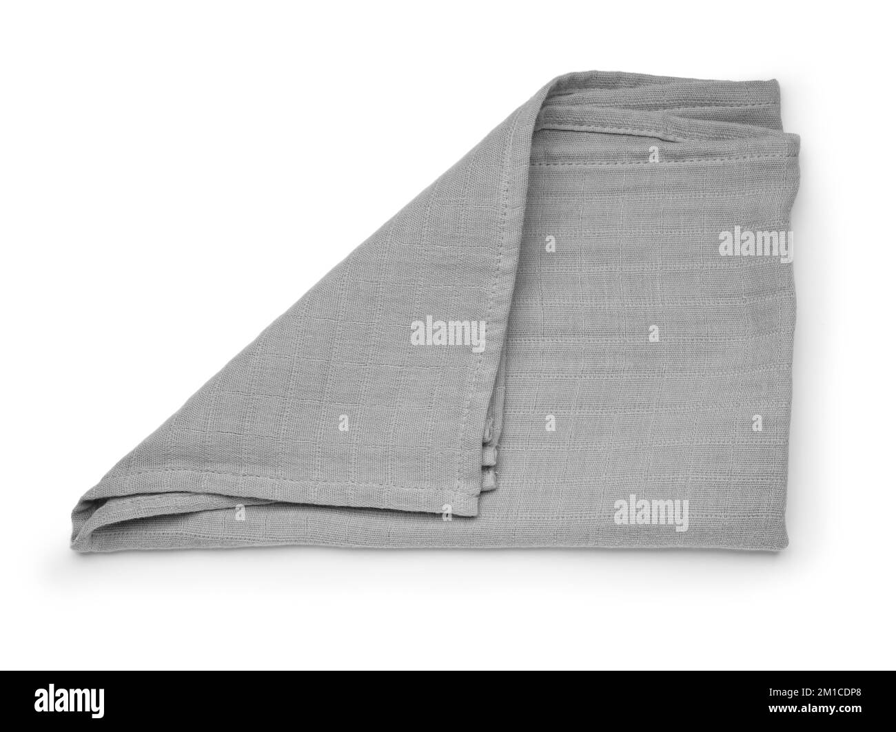 Napkin isolated on white Black and White Stock Photos & Images - Alamy