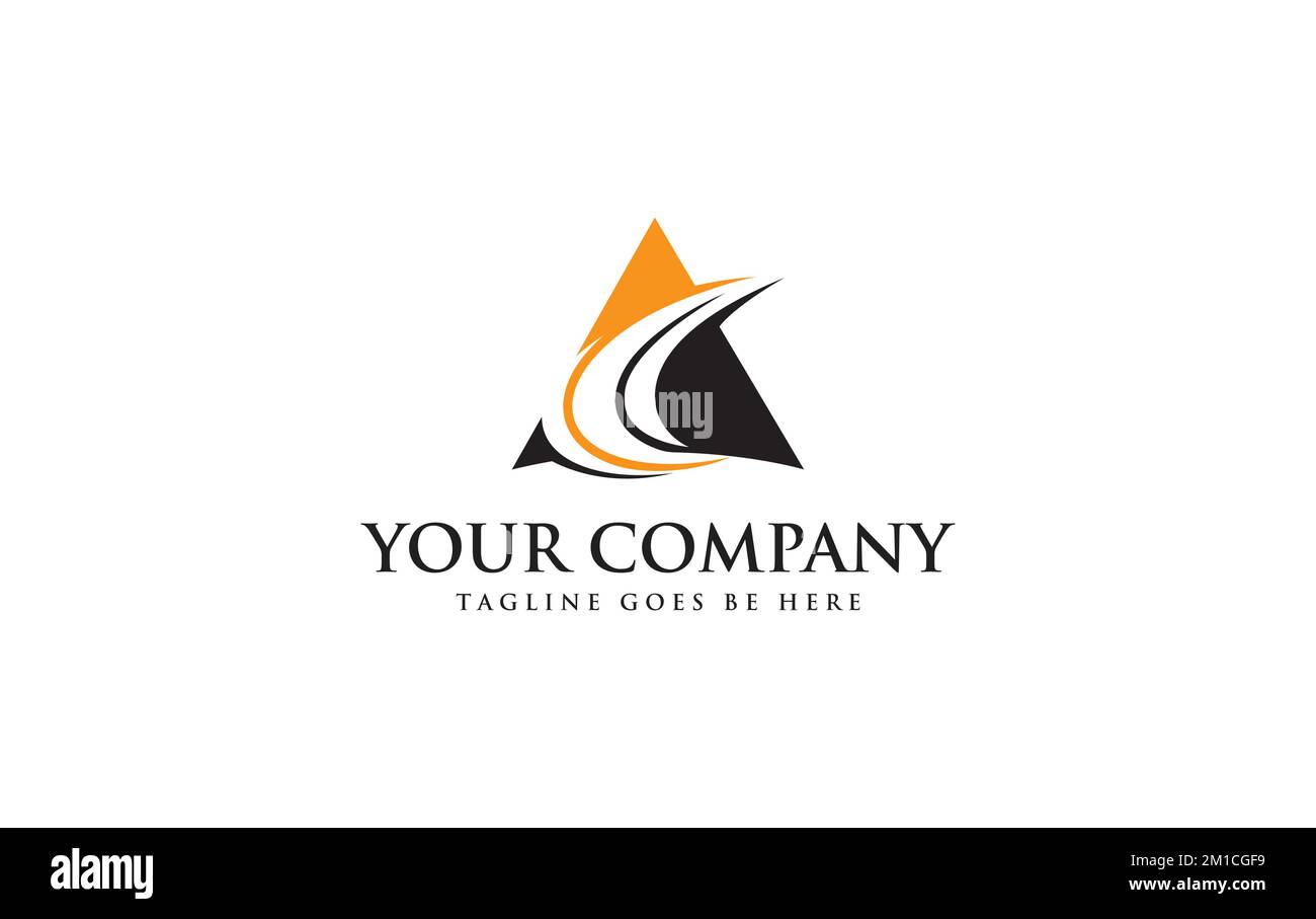 Brand logo letter icon and simple elegant flat symbol logo design ...