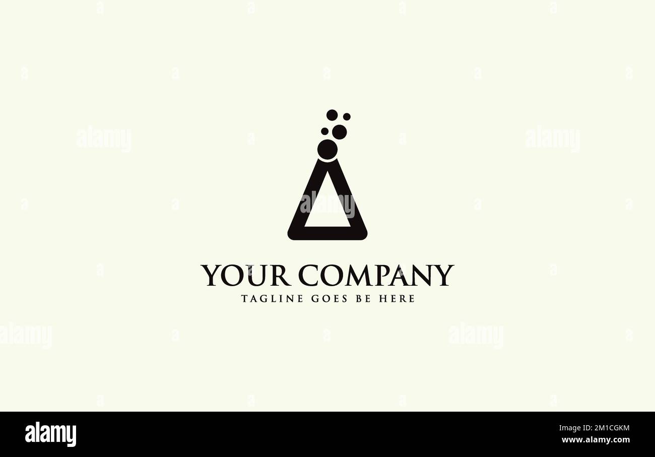 Brand lab logo icon and simple elegant flat symbol logo design vector ...