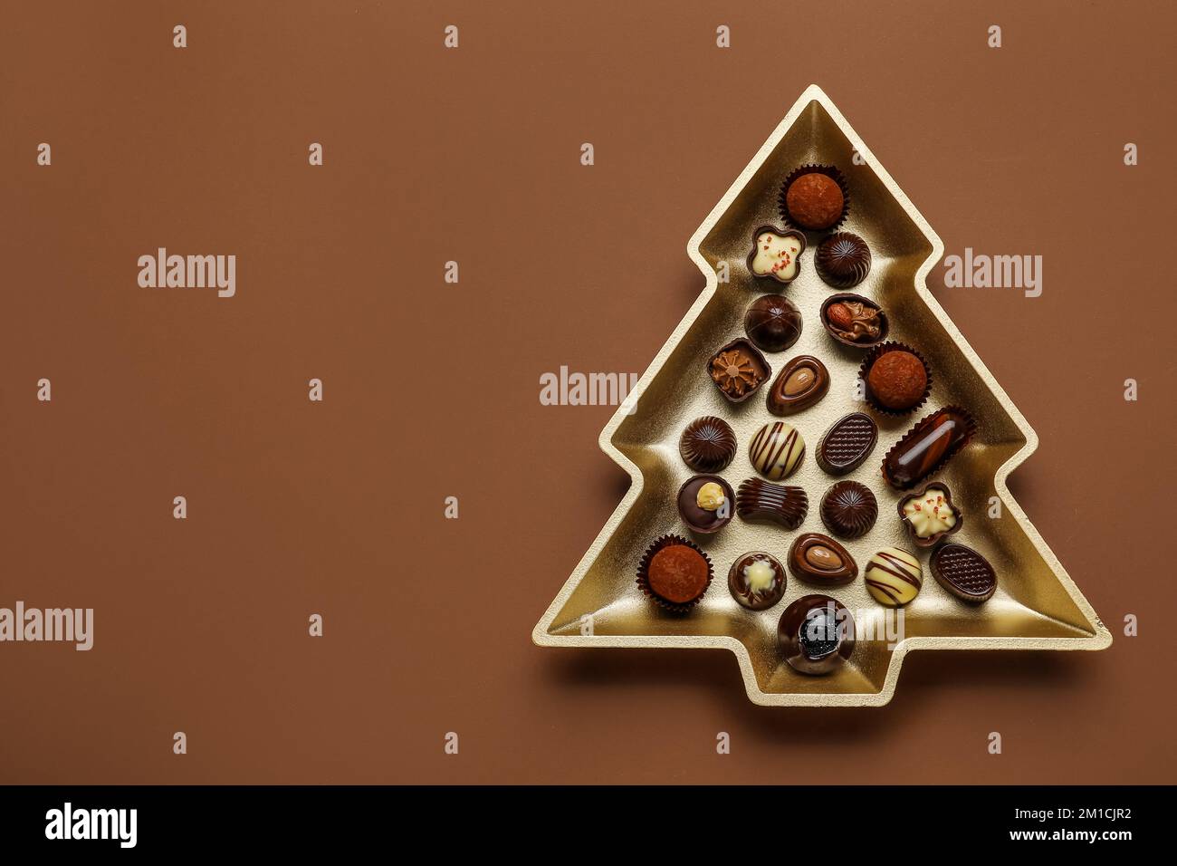 Christmas candies different shape hi-res stock photography and images ...