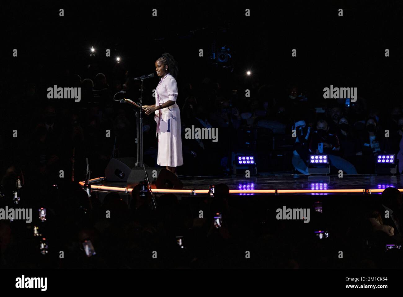 Inaugural ceremonies for the newly elected Mayor of Los Angeles, Karen ...