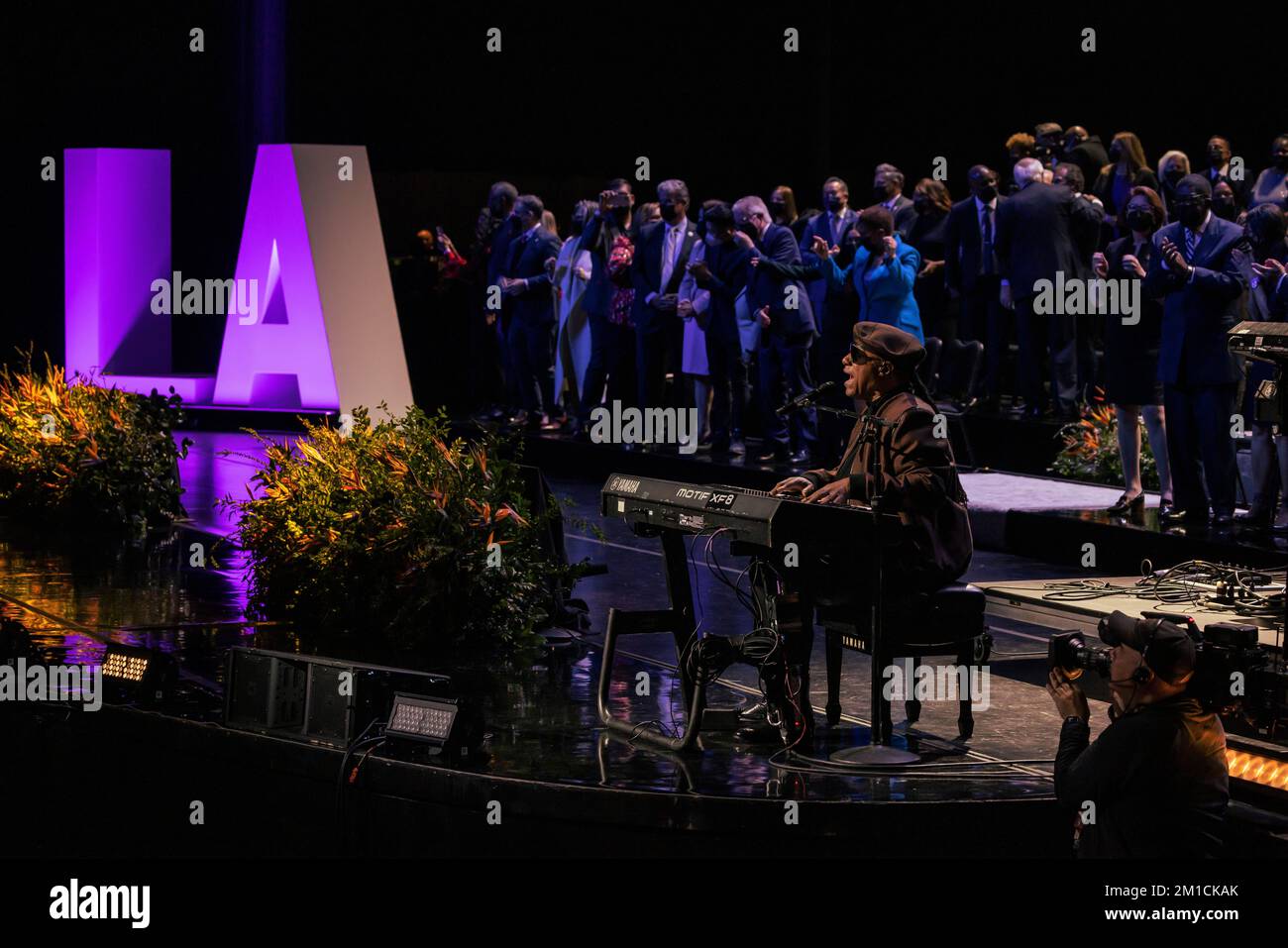 Inaugural ceremonies for the newly elected Mayor of Los Angeles, Karen ...