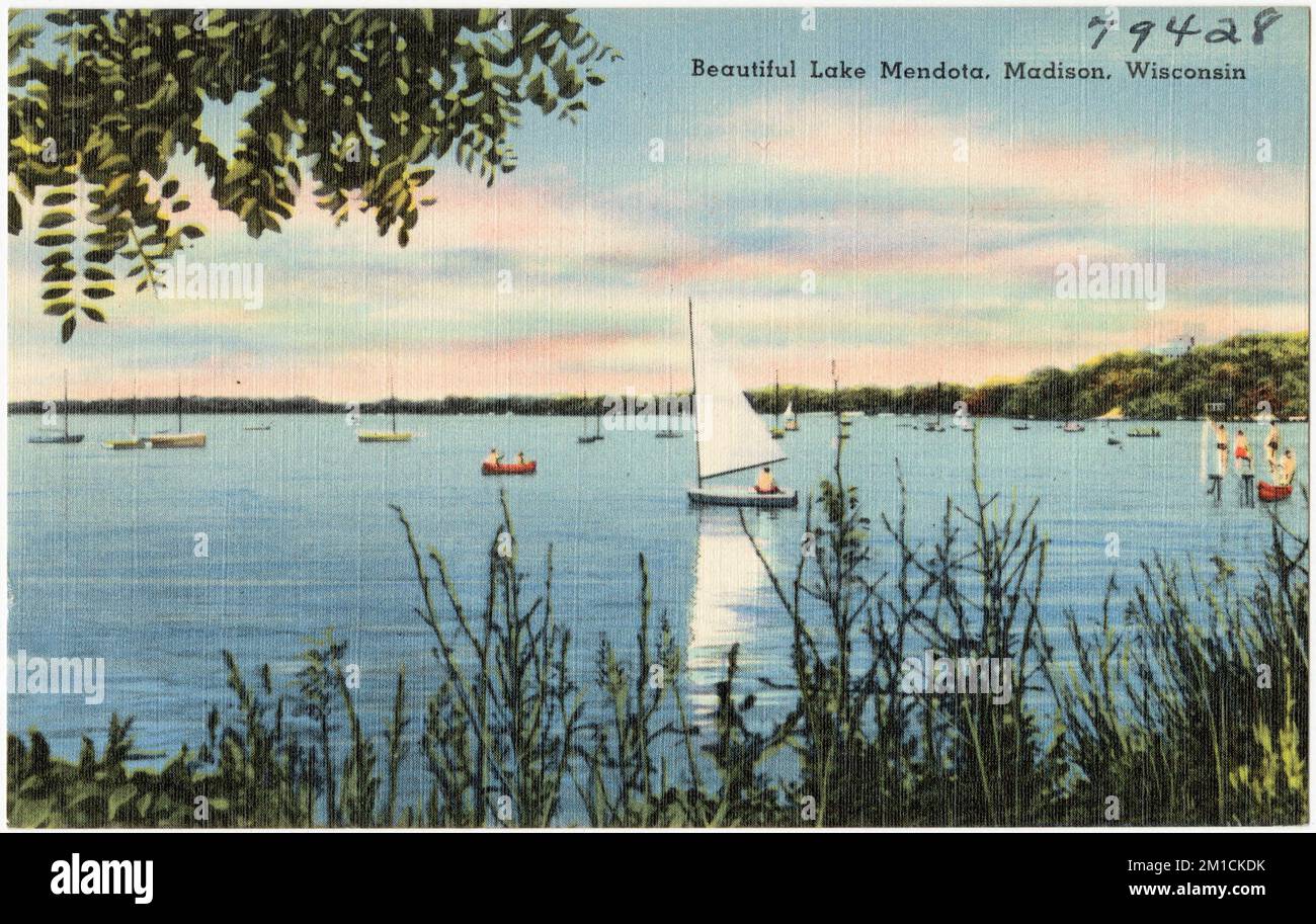 Beautiful Lake Mendota, Madison, Wisconsin , Lakes & ponds, Boats ...