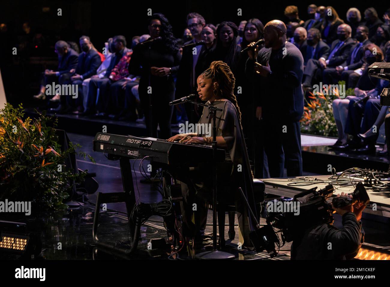Inaugural ceremonies for the newly elected Mayor of Los Angeles, Karen ...
