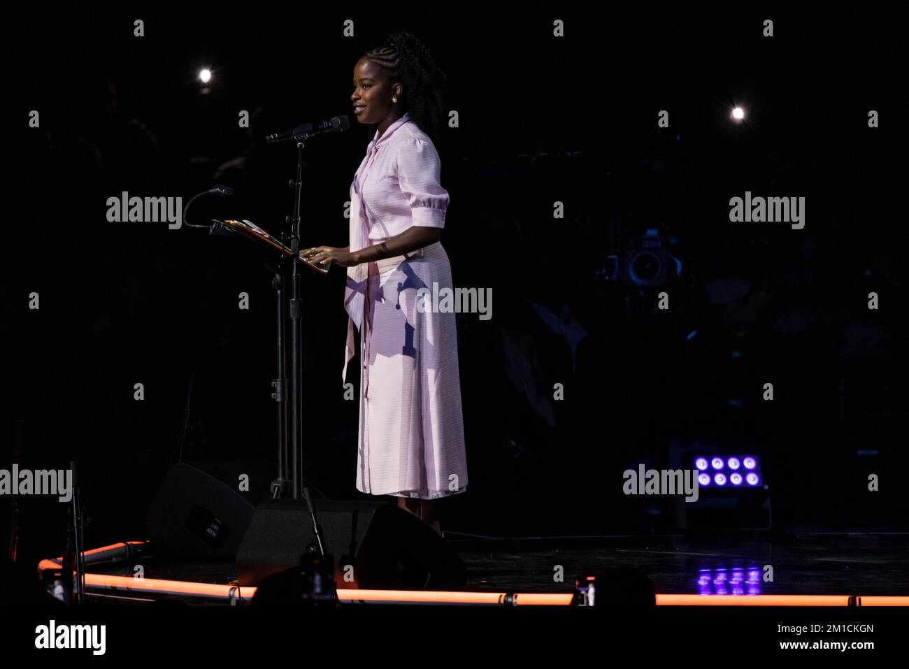 Inaugural ceremonies for the newly elected Mayor of Los Angeles, Karen ...
