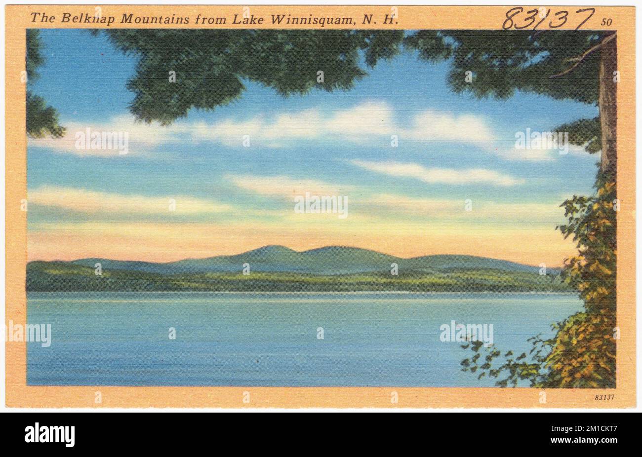 The Belknap Mountains from Lake Winnisquam, N.H. , Lakes & ponds ...