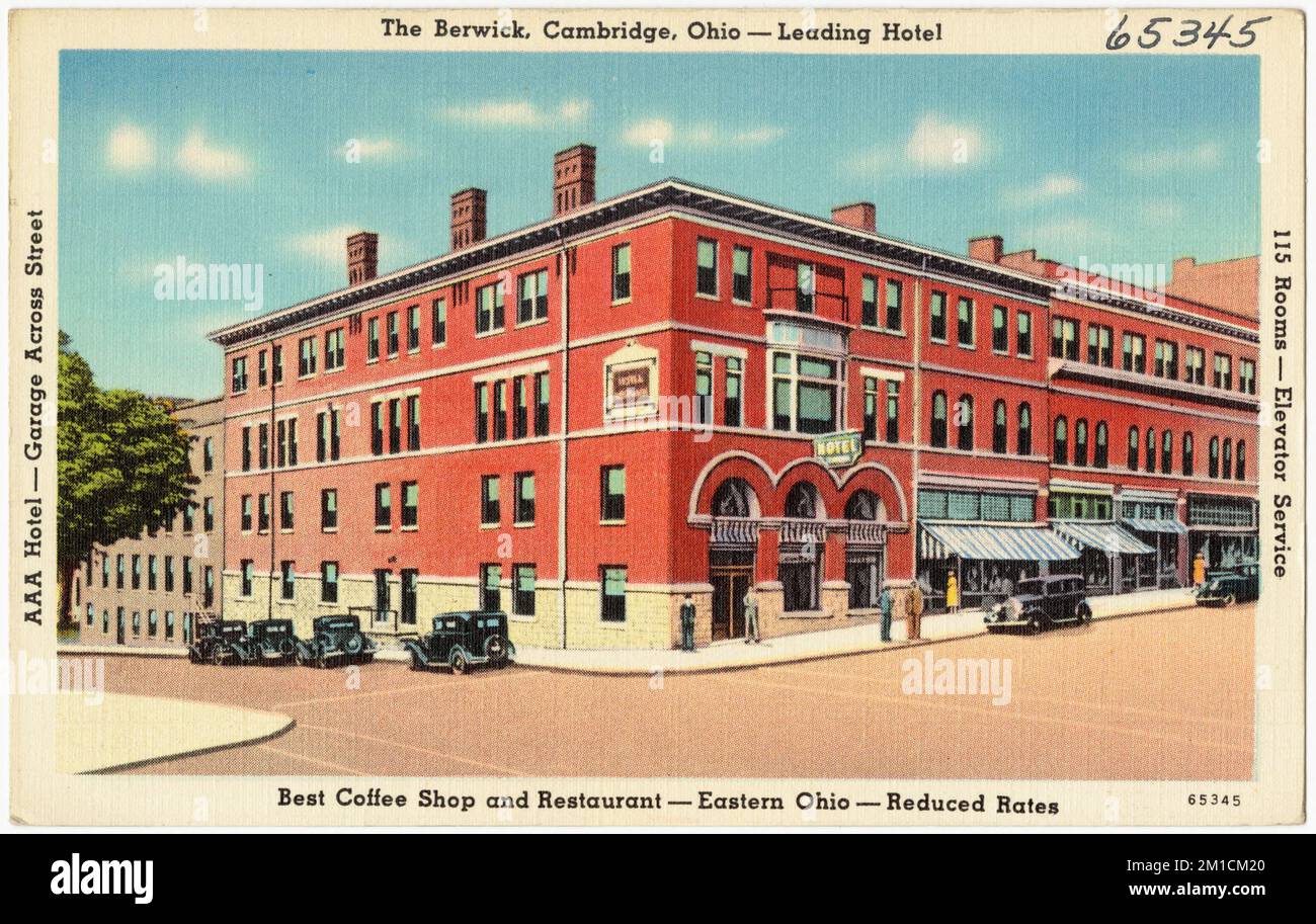 The Berwick, Cambridge, Ohio -- Leading Hotel, best coffee shop and ...