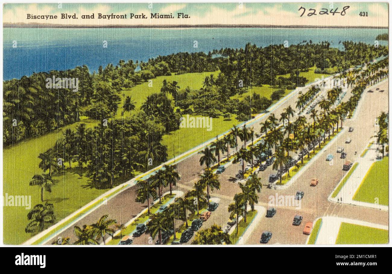 Biscayne boulevard bayfront park hi-res stock photography and images ...