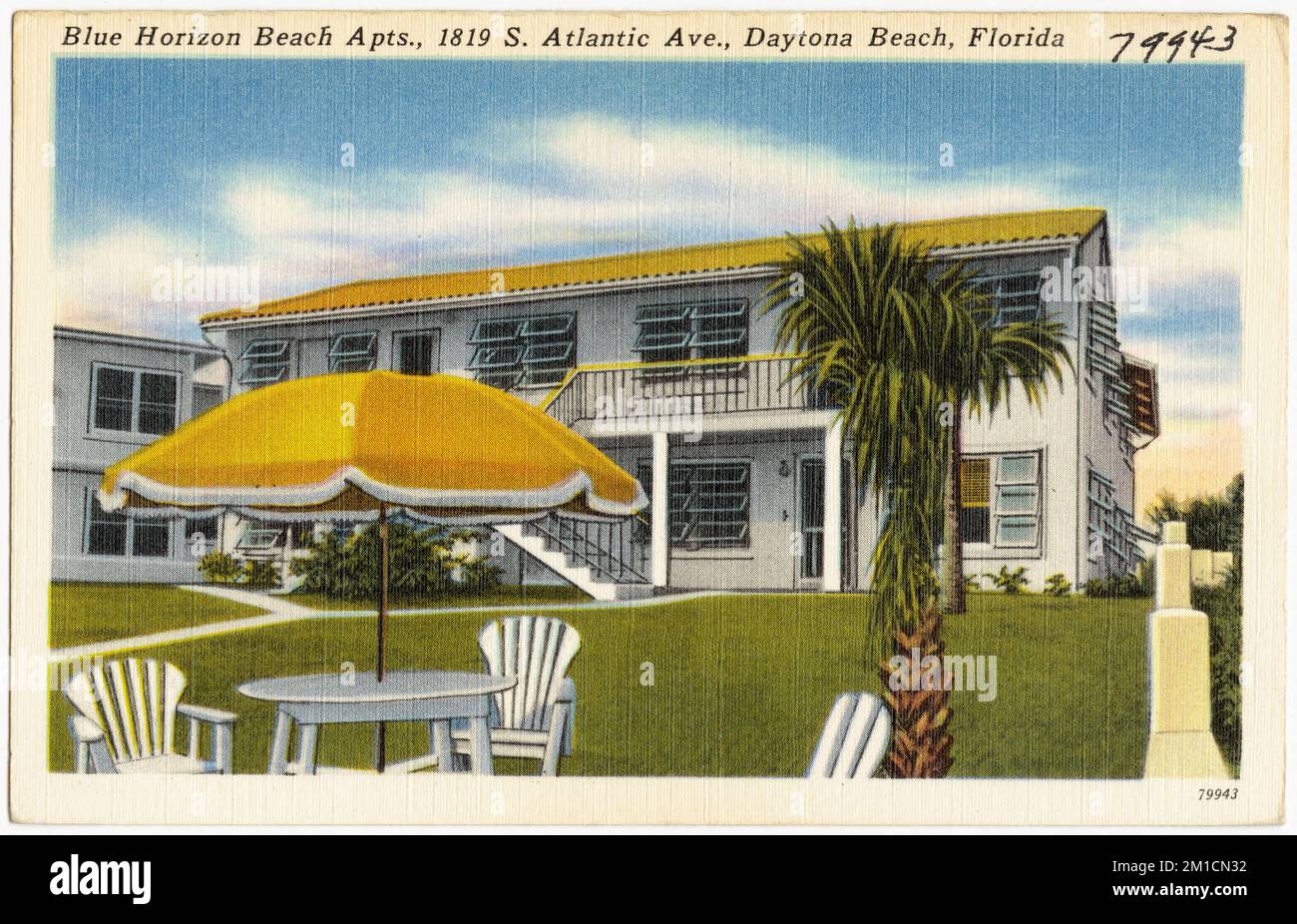 Blue Horizon beach apartments, 1819 S. Atlantic Avenue, Daytona Beach ...