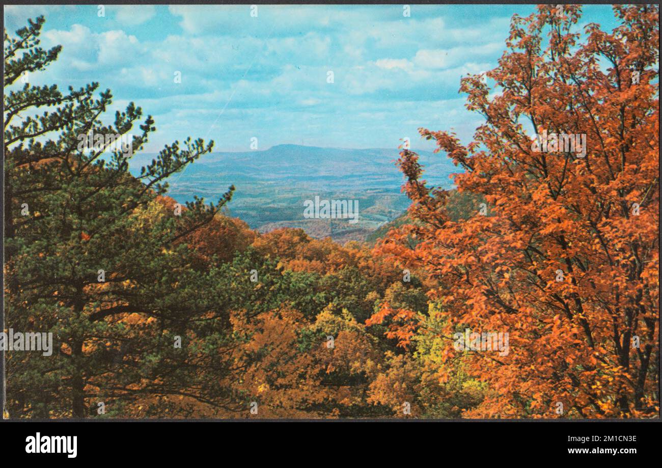 Blue Ridge Parkway, Va. , Mountains, Tichnor Brothers Collection ...