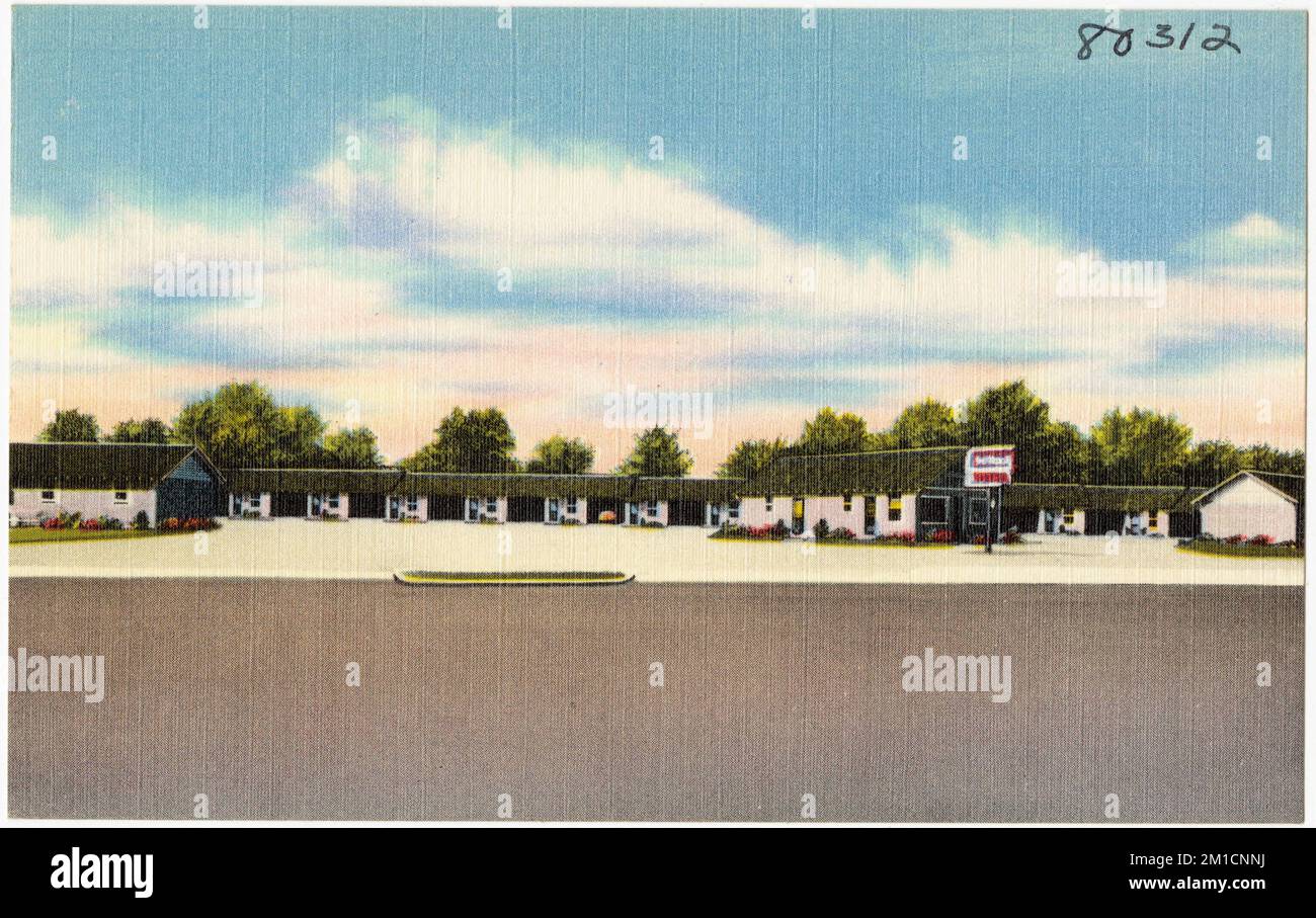 Bob Hope Motel , Motels, Tichnor Brothers Collection, postcards of the ...