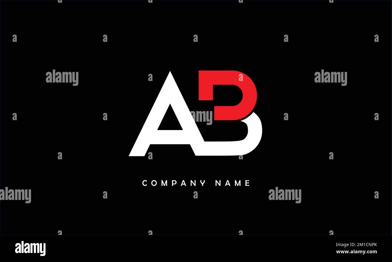 AB, BA Abstract Letters Logo Monogram Stock Vector Image & Art - Alamy