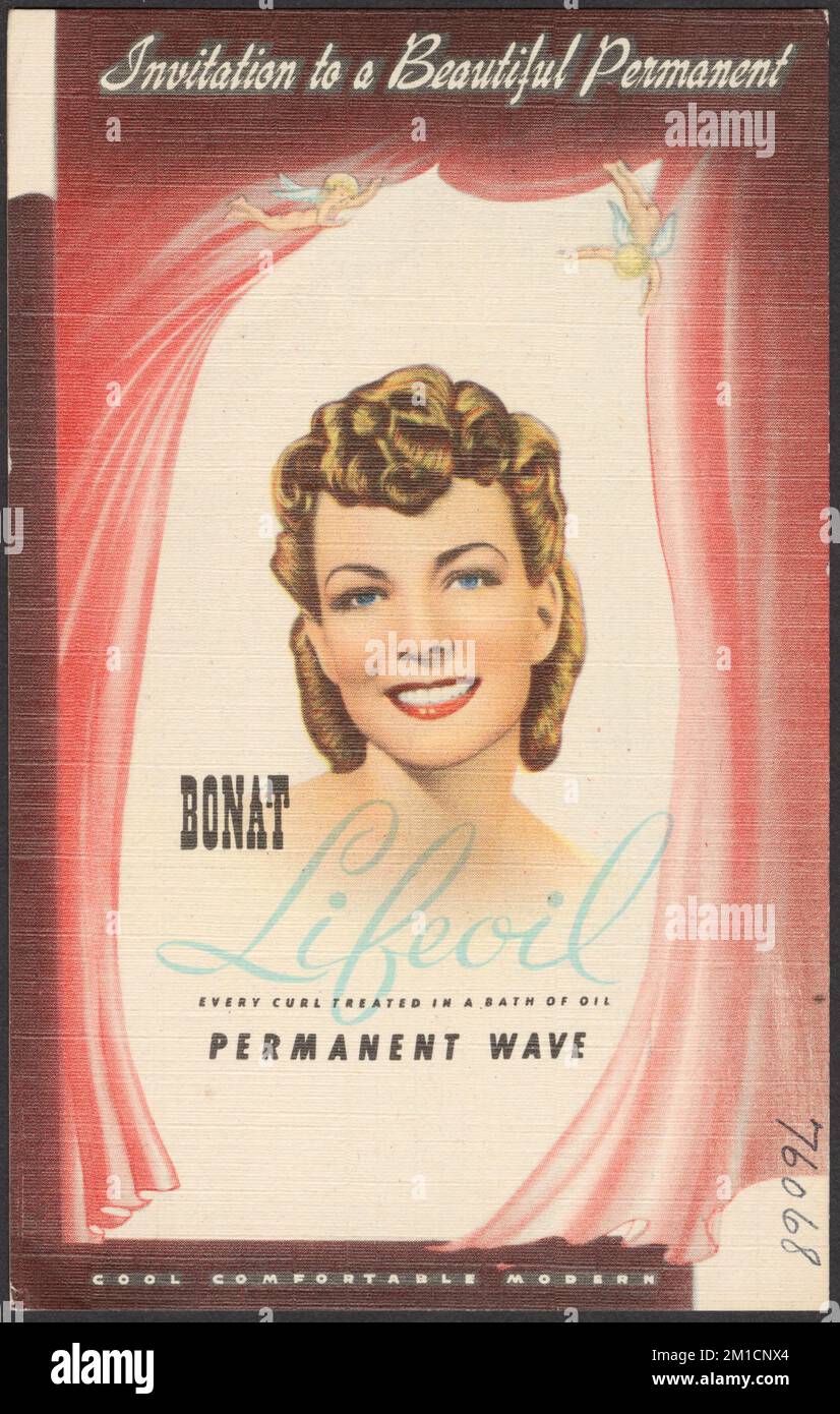Bonat Lifeoil permanent wave. Invitation to a beautiful permanent ...