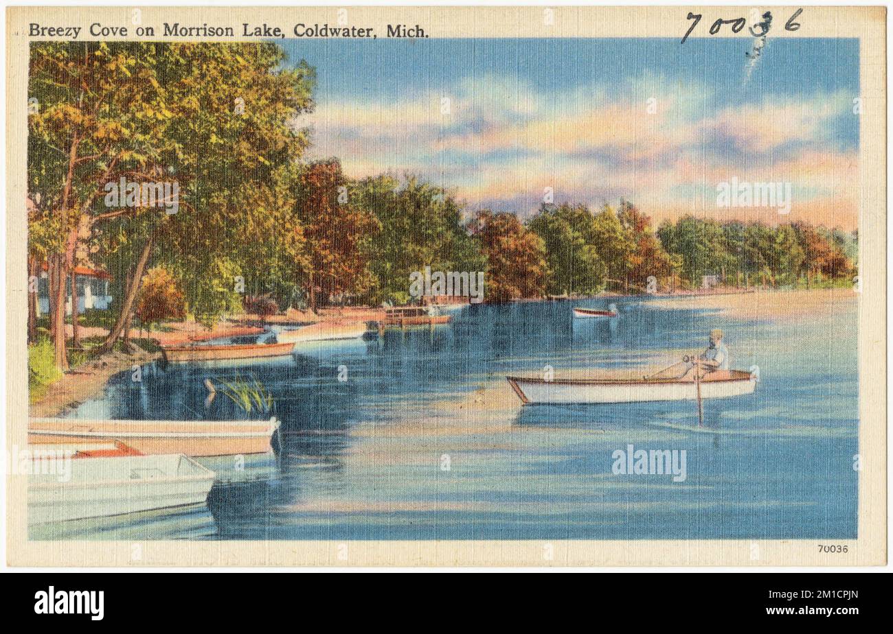 Breezy cove on Morrison Lake, Coldwater, Mich. , Lakes & ponds, Boats ...