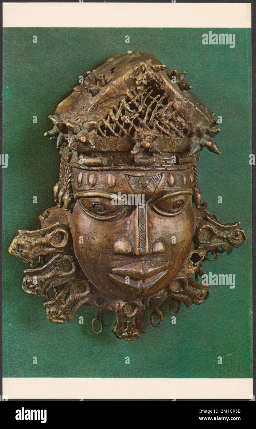 Bronze miniature mask , Masks, Peabody Museum of Archaeology and ...