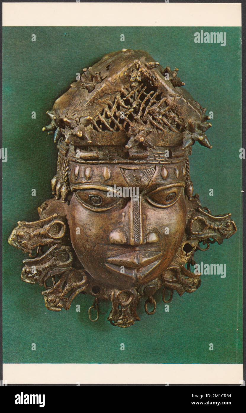 Bronze miniature mask , Masks, Peabody Museum of Archaeology and ...