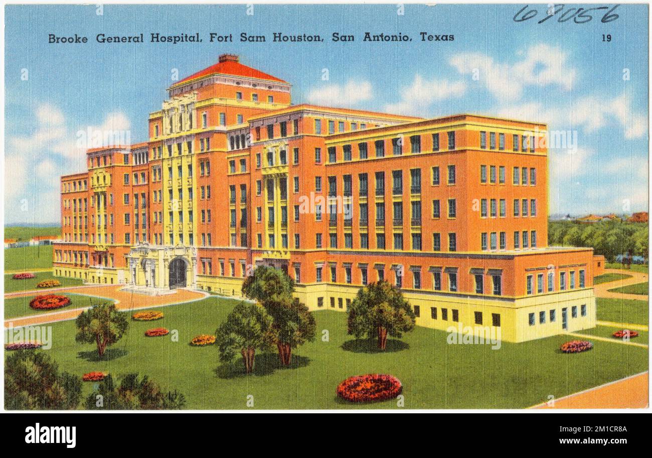 Brooke General Hospital, Fort Sam Houston, San Antonio, Texas ...